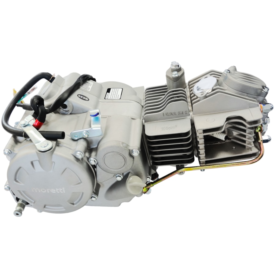 Motor, Moretti, 1P60YMJ, 150cc 4T, Manual 4 viteze, Argintiu - eMAG.ro