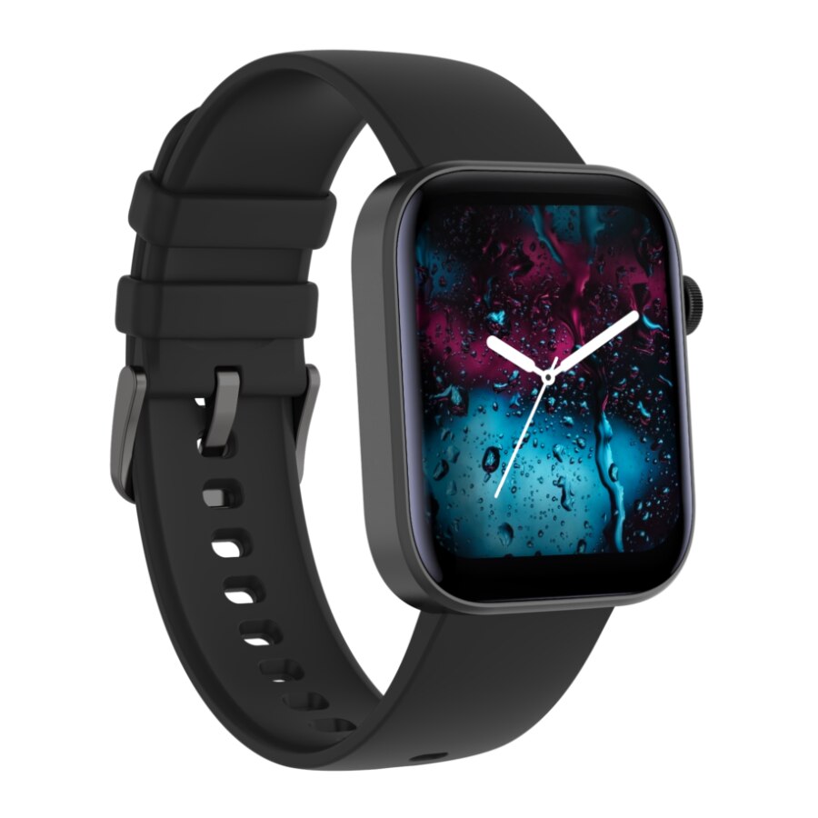 Ceas inteligent Rubicon, Silicon, Ecran de 1.8INCH, Negru - eMAG.ro