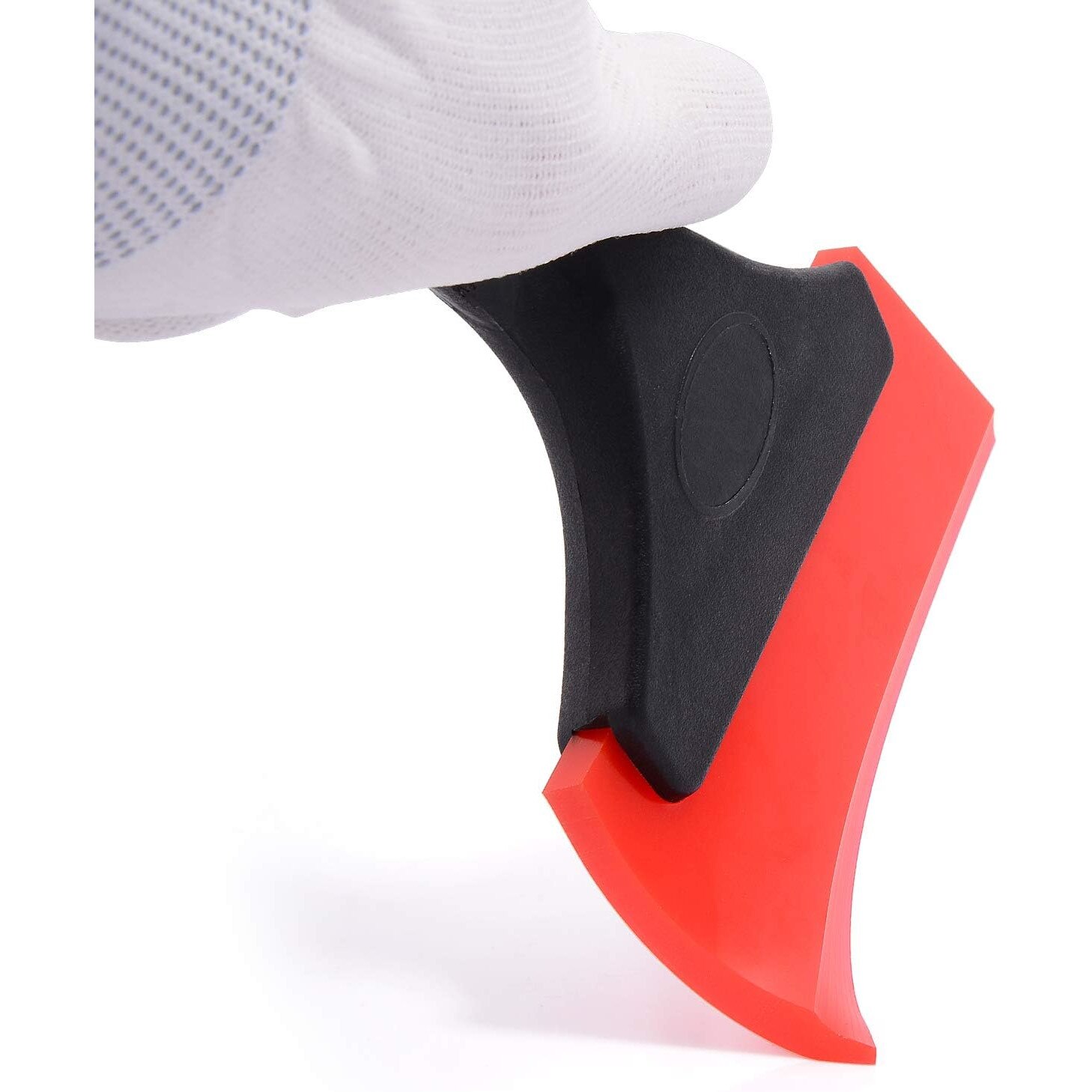 Racleta de geam, SUNMOSTAR, Silicon, Negru/Rosu - eMAG.ro