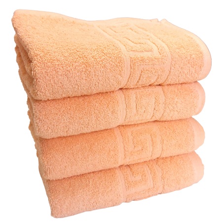 Set Prosoape Pufoase Hoteliere, 50cm x 90cm, 4 Piese, Model Greek,100% ...