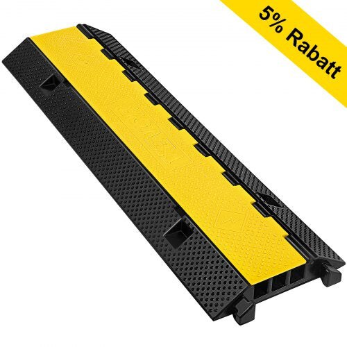 Protectie pentru cabluri cu 3 canale, rampe de protectie pentru cabluri ...