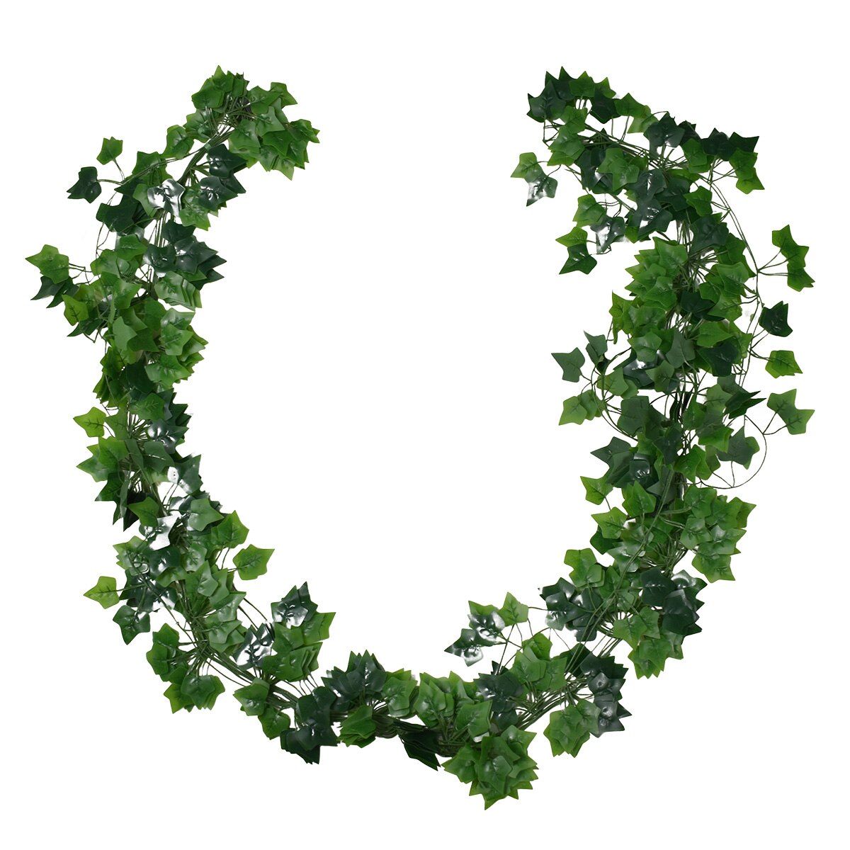 Комплект от 12 изкуствени гирлянди, Naimeed D5018-3, зелен, 2,1 м - eMAG.bg