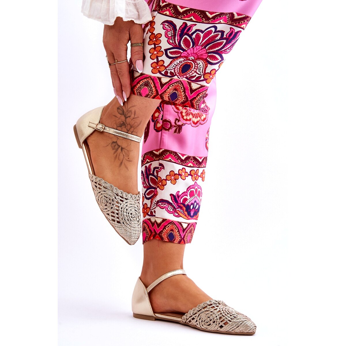 Sandale pentru femei, BM, BM173600, De aur, EU 39 - eMAG.ro