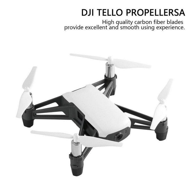 Комплект витла за дрон DJI Tello, JENUOS®, 4 части, пластмаса, Бяла - eMAG.bg