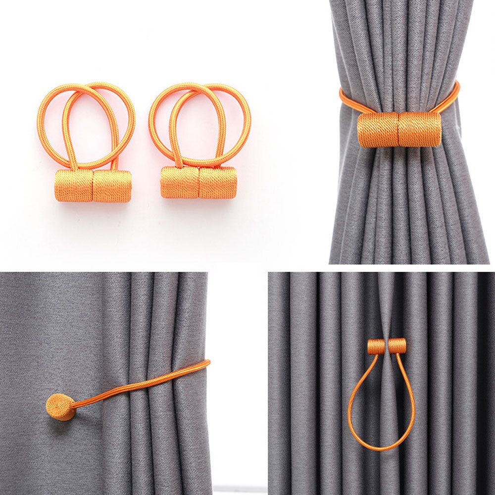 Set 2 magneti decorativi pentru draperii si perdele JENUOS®, Aliaj ...