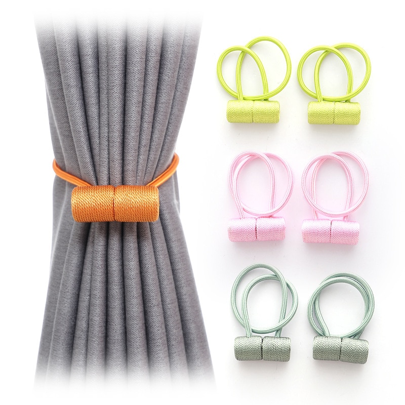 Set 2 magneti decorativi pentru draperii si perdele JENUOS®, Aliaj ...