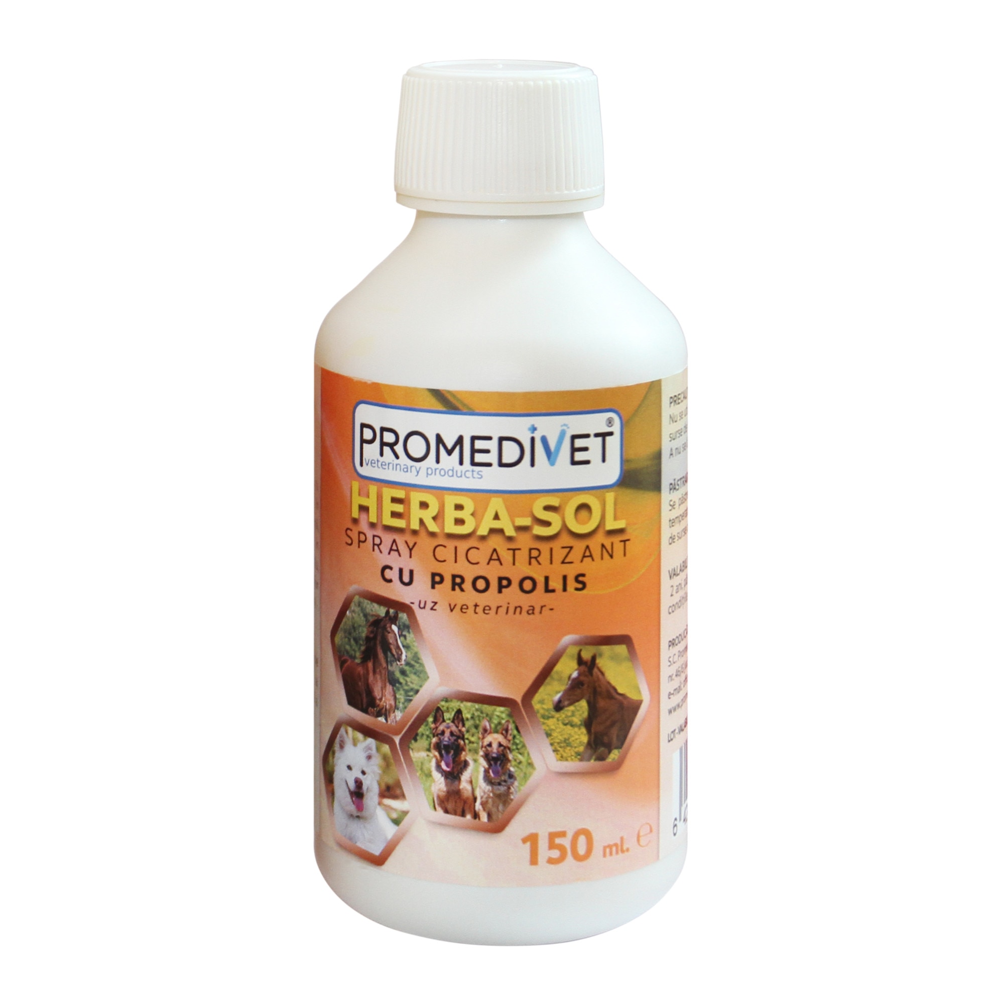 Spray cicatricant Herba Sol cu Propolis, 150 ml - eMAG.ro