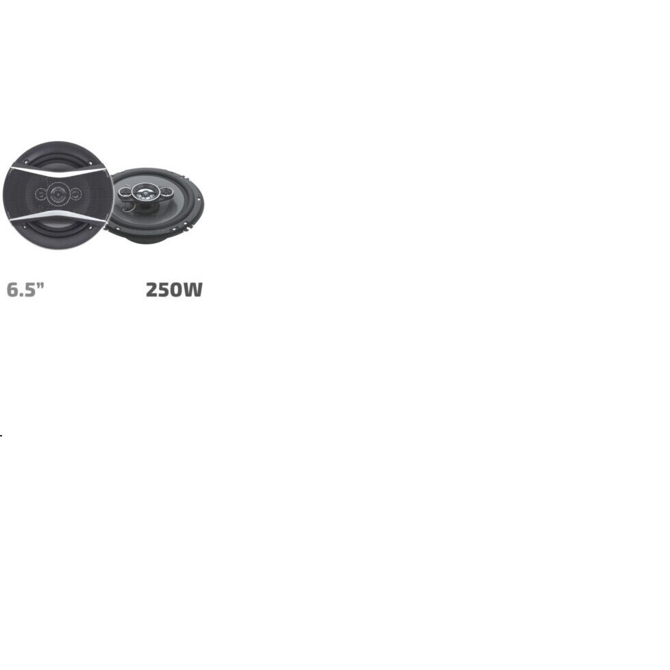 Difuzoare auto ZIK, TCS-6518, 16.5 cm, 250 W, Negru - eMAG.ro