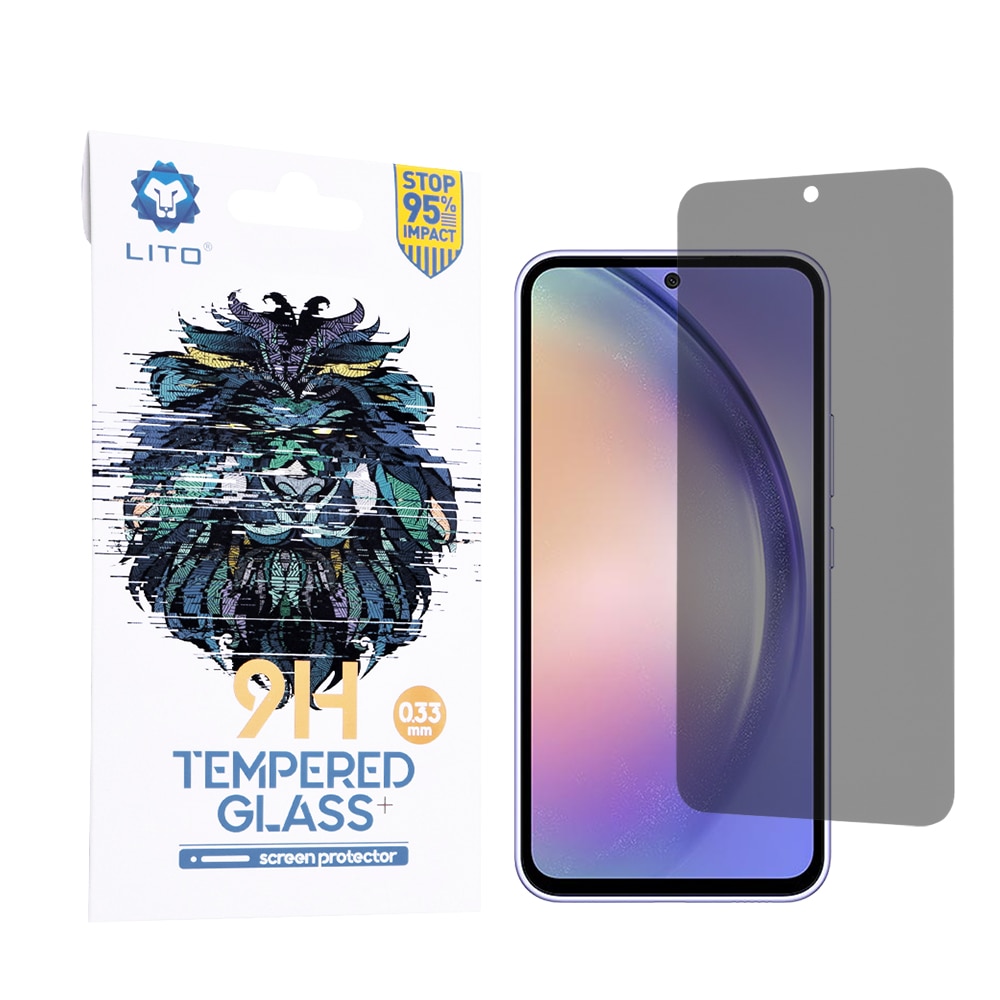Стъклен Протектор за Samsung Galaxy A54 - Lito Classic Glass - Privacy ...