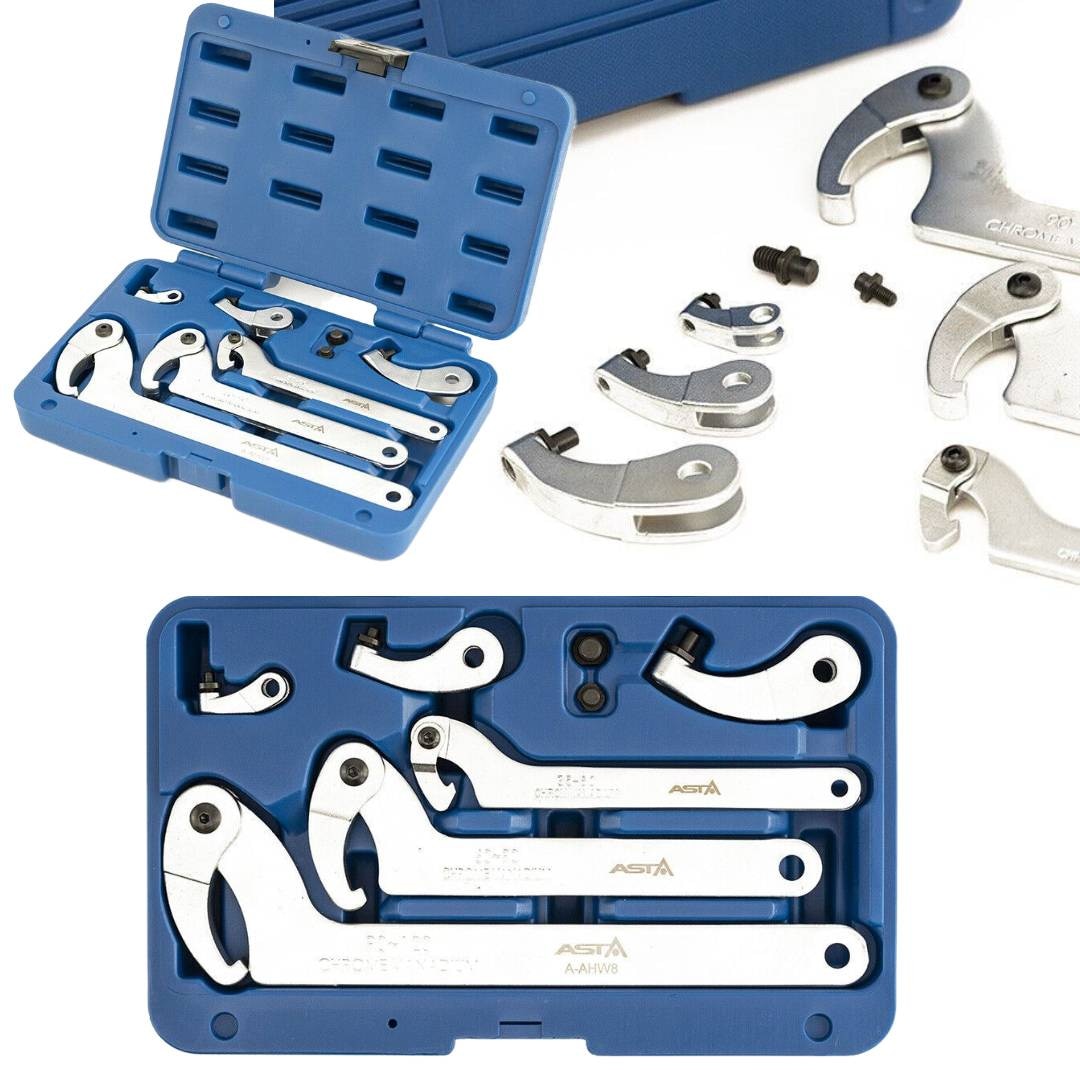 Set chei reglabile tip carlig articulate cu cioc si pin 35-120mm (A ...