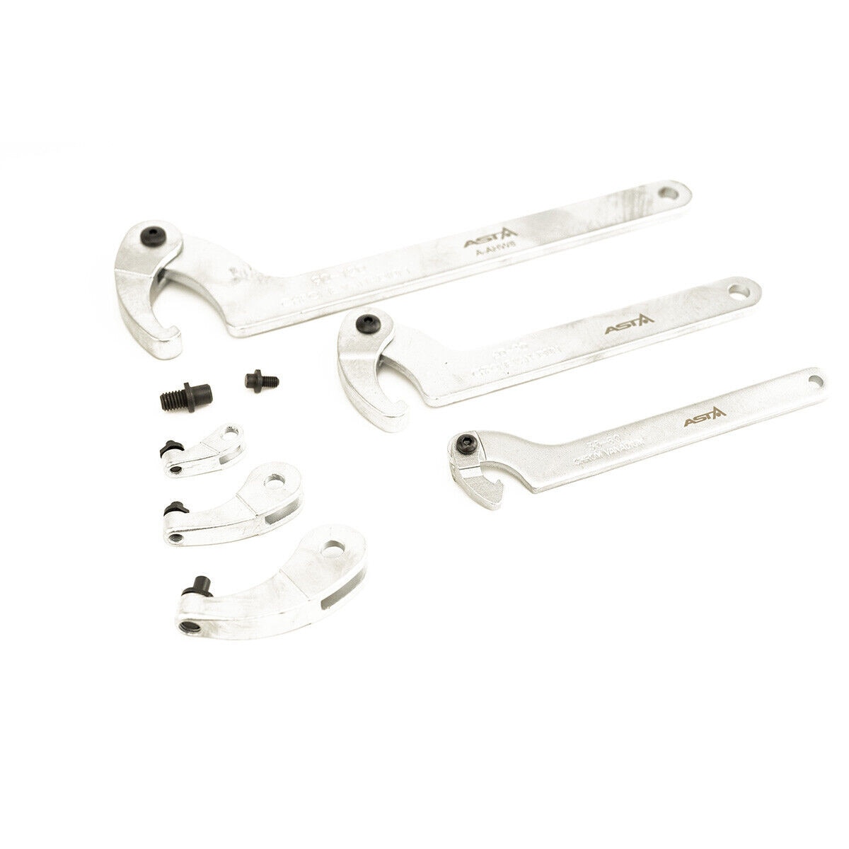 Set chei reglabile tip carlig articulate cu cioc si pin 35-120mm (A-AHW8) - eMAG.ro