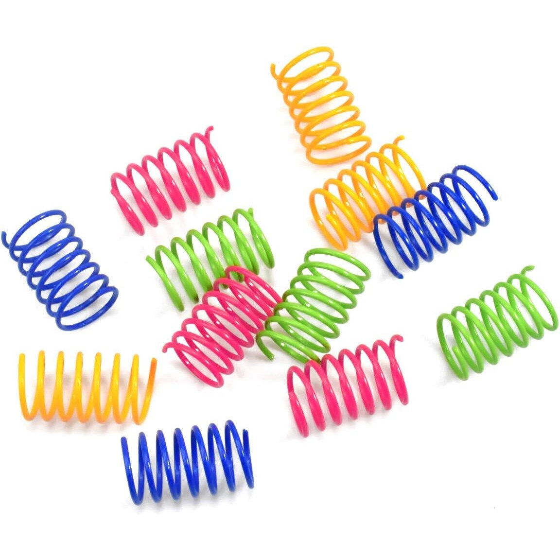 Set 12 jucarii interactive pentru pisici, Sunmostar, Plastic ...