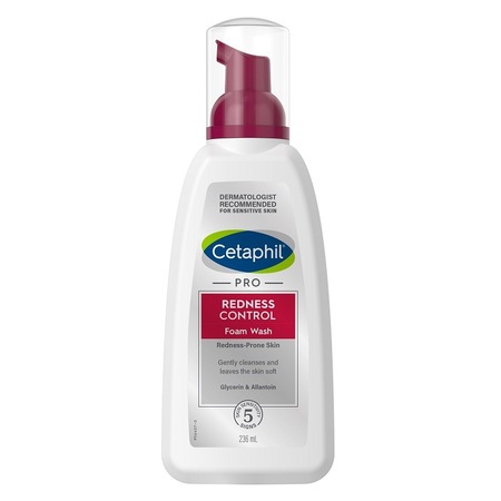 Cetaphil Pro Redness Control arctisztító hab, érzékeny, kipirosodásra ...