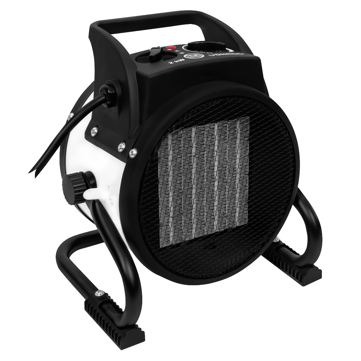 Електрически радиатор Vonroc, EH501AC_WHITE, 2000W, Термостат, Бял ...