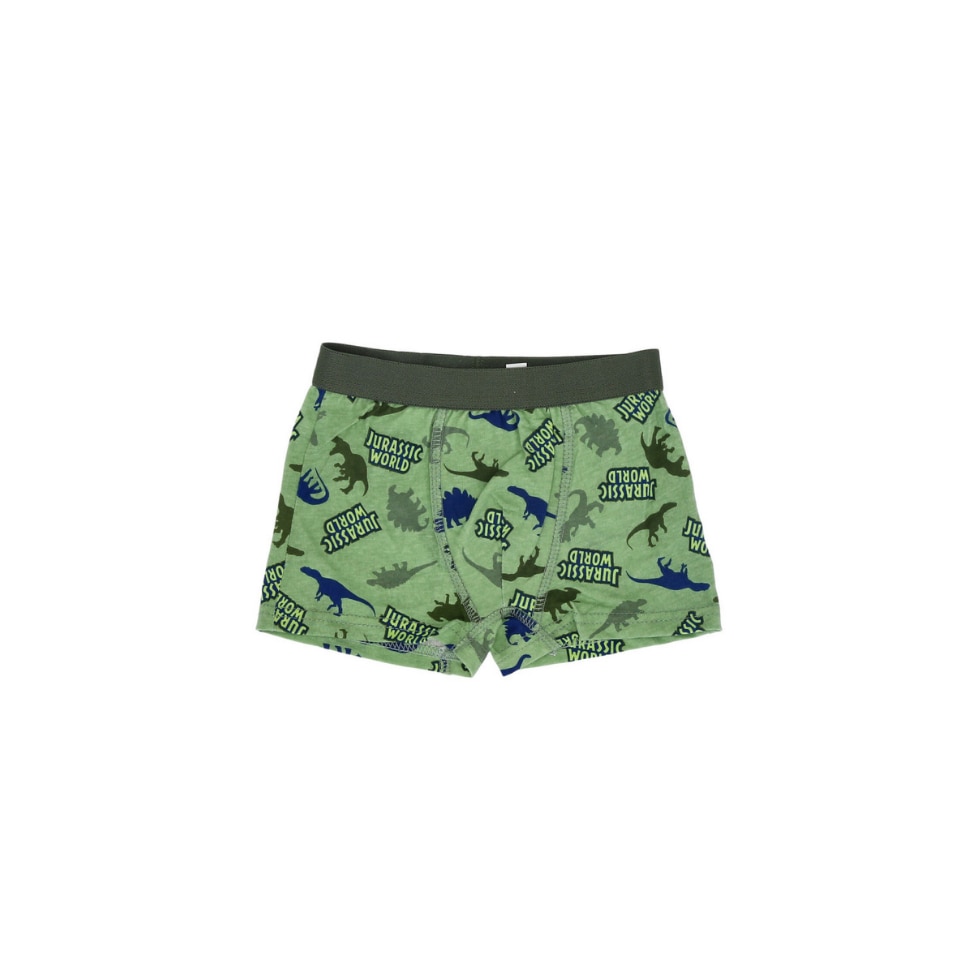 Set 3 perechi boxeri pentru baieti,100% bumbac, Jurassic World - eMAG.ro