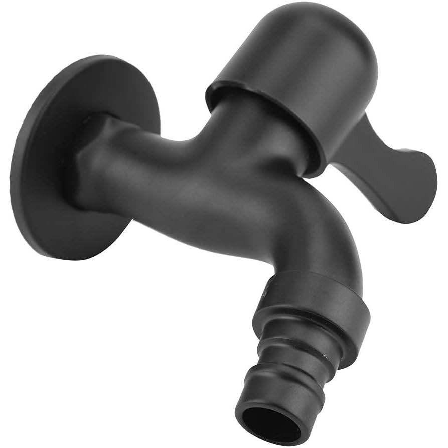 Robinet de gradina, Sunmostar, Inox, Negru - eMAG.ro