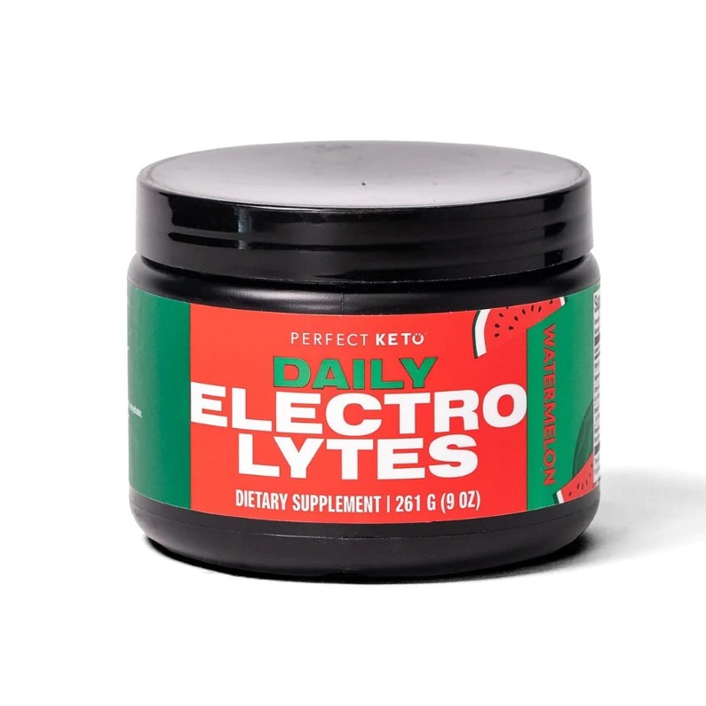 Daily Electrolytes Powder 261g Watermelon - Perfect Keto - eMAG.ro