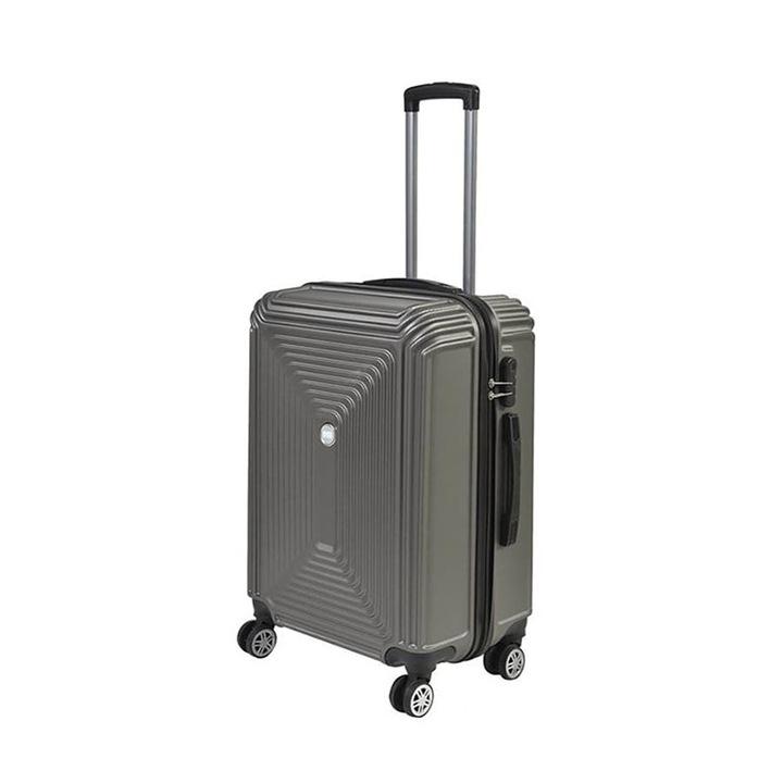 Troler Mediu, 42x30x66cm, 70l, Gri - eMAG.ro