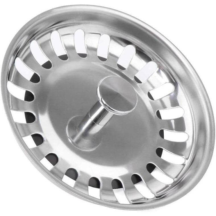 Dop pentru chiuveta bucatarie, Starlight, Inox, 79.3 mm, Argintiu - eMAG.ro
