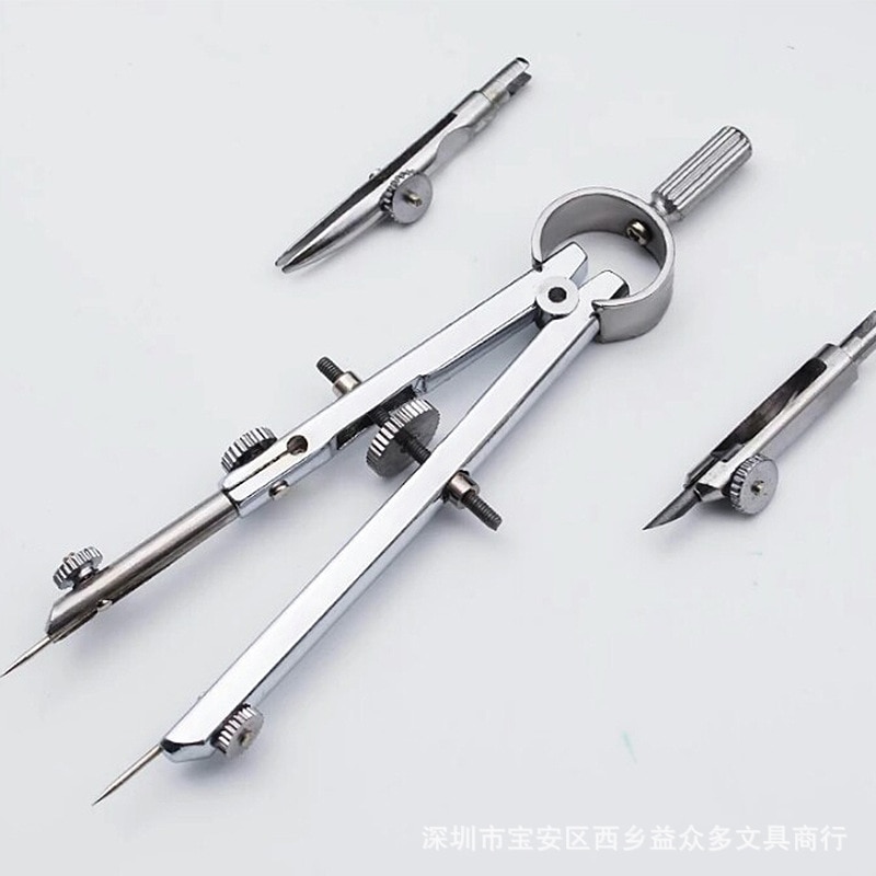 Compas profesional, Starlight, Metalic, Argintiu - eMAG.ro