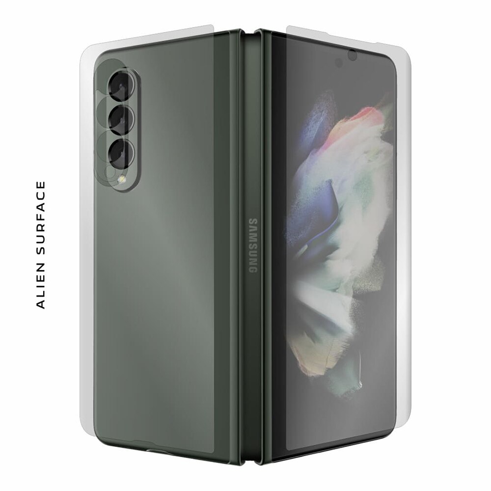 Folie pentru Samsung Galaxy Z Fold3 5G, Alien Surface Screen+Back ...