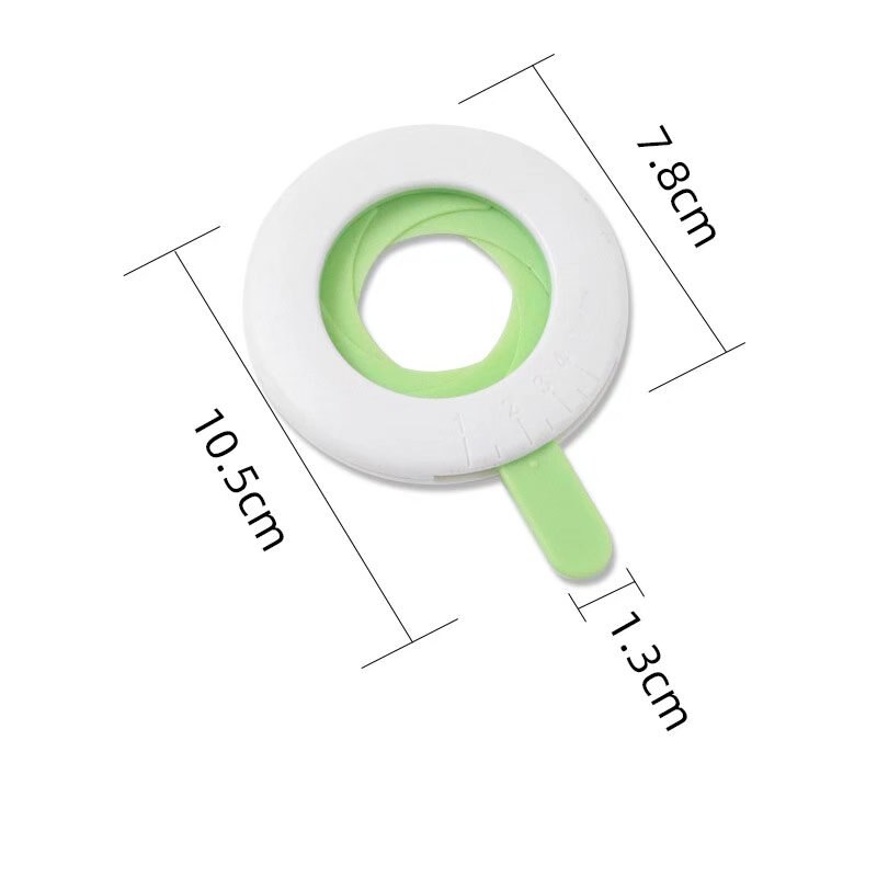 Masurator spaghete, Reglabil, 1-4 persoane, Verde - eMAG.ro