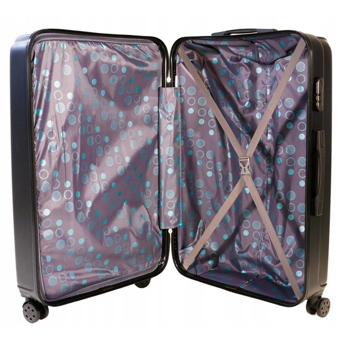 Valiza de calatorie, Mapi, ABS, 75l, XL, Negru - eMAG.ro