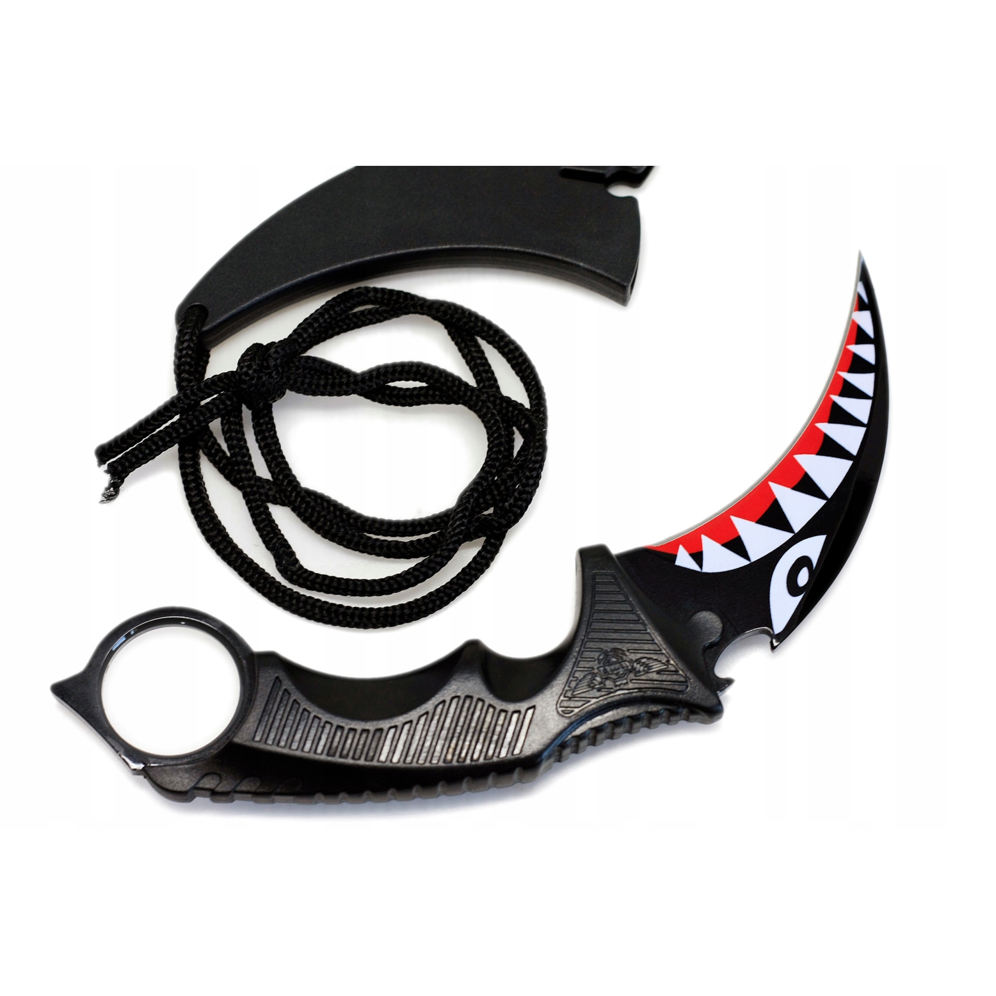 Cutit tactic Karambit EDC, Cima Knives, Otel/ABS, Negru - eMAG.ro