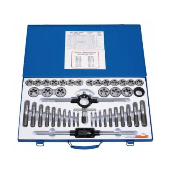 Trusa metrica profesionala de tarozi si filiere 45 piese - eMAG.ro