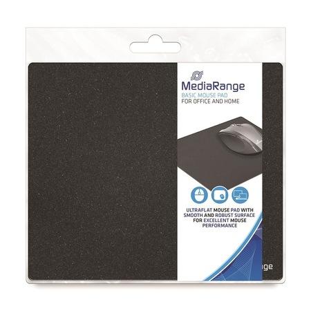 Mouse pad MediaRange, negru - eMAG.ro