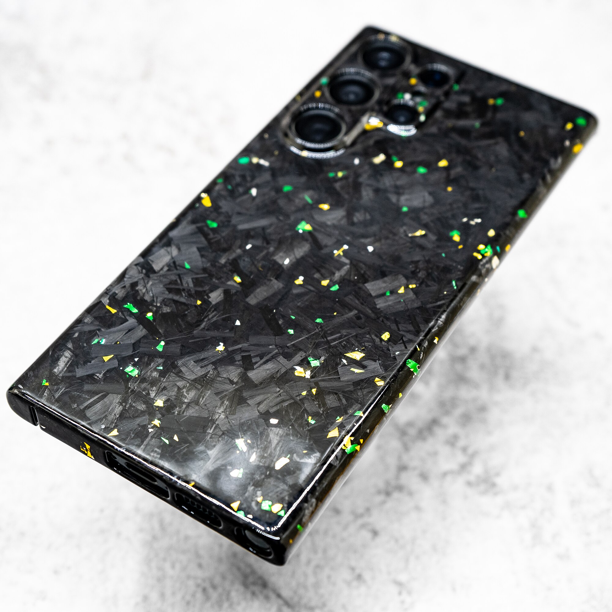 SILKASE tok, szénszálas, Samsung Galaxy S23 Ultra készülékhez, Forged ...