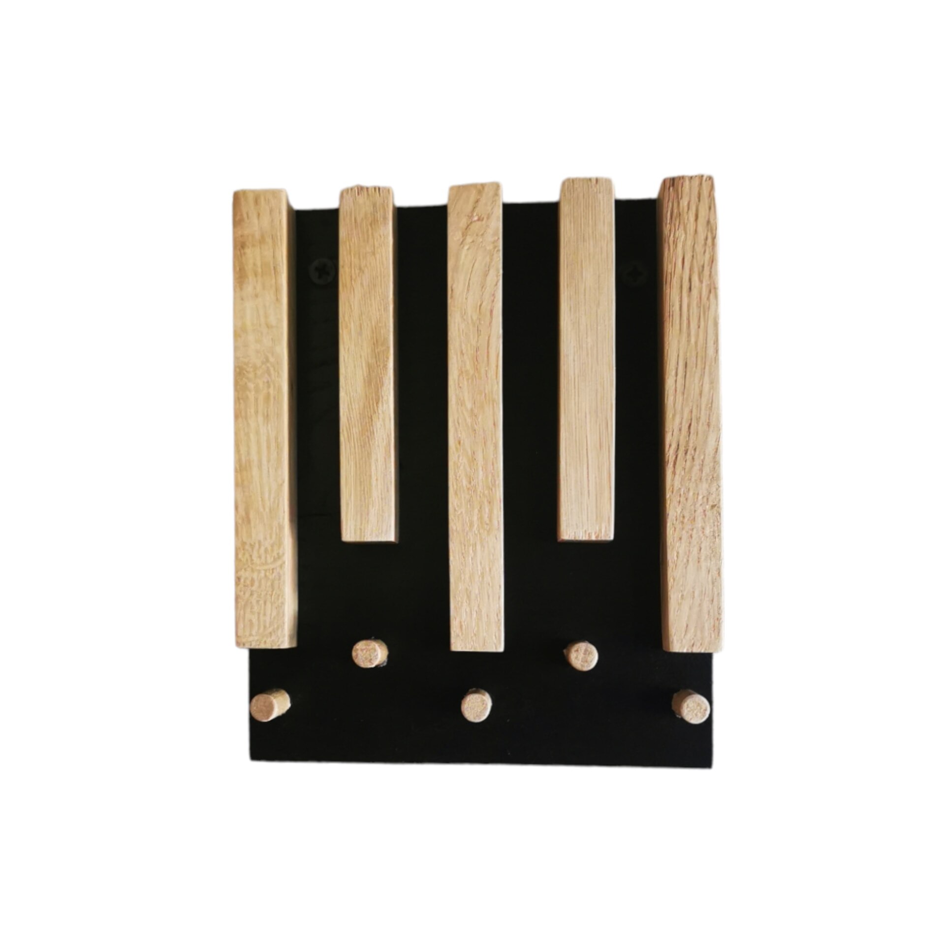 Cuier pentru chei din stejar masiv - eMAG.ro