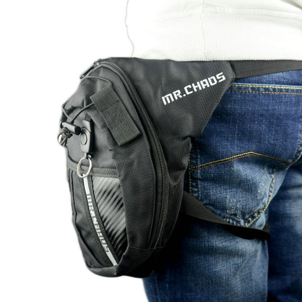 Geanta borseta moto ATV scuter de picior si talie Moto Corner, JENUOS ...