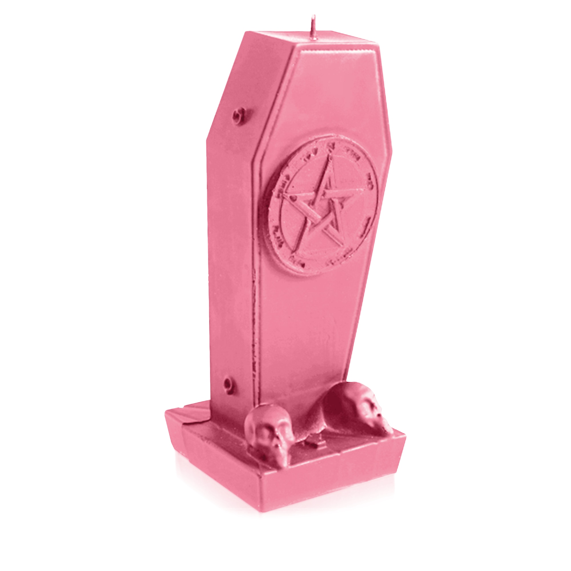 Lumanare sicriu cu pentagrama, Candellana, Roz - eMAG.ro