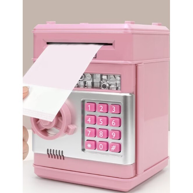 Pusculita interactiva ATM tip Seif pentru copii cu dimensiunea de ...