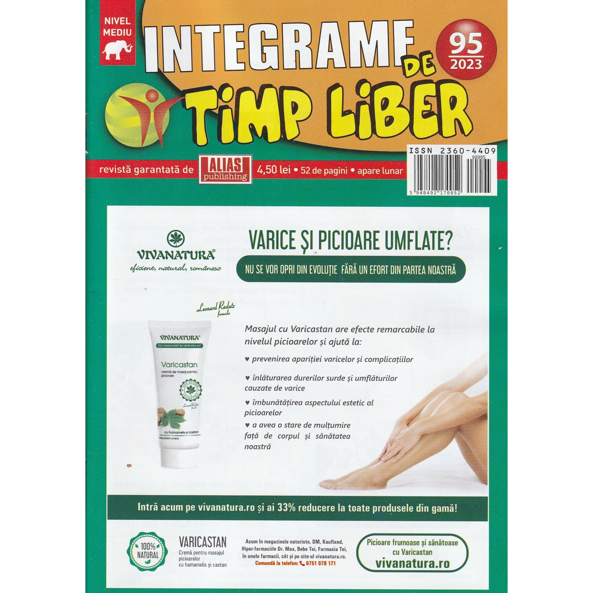 Integrame timp liber 95 - nivel mediu - eMAG.ro