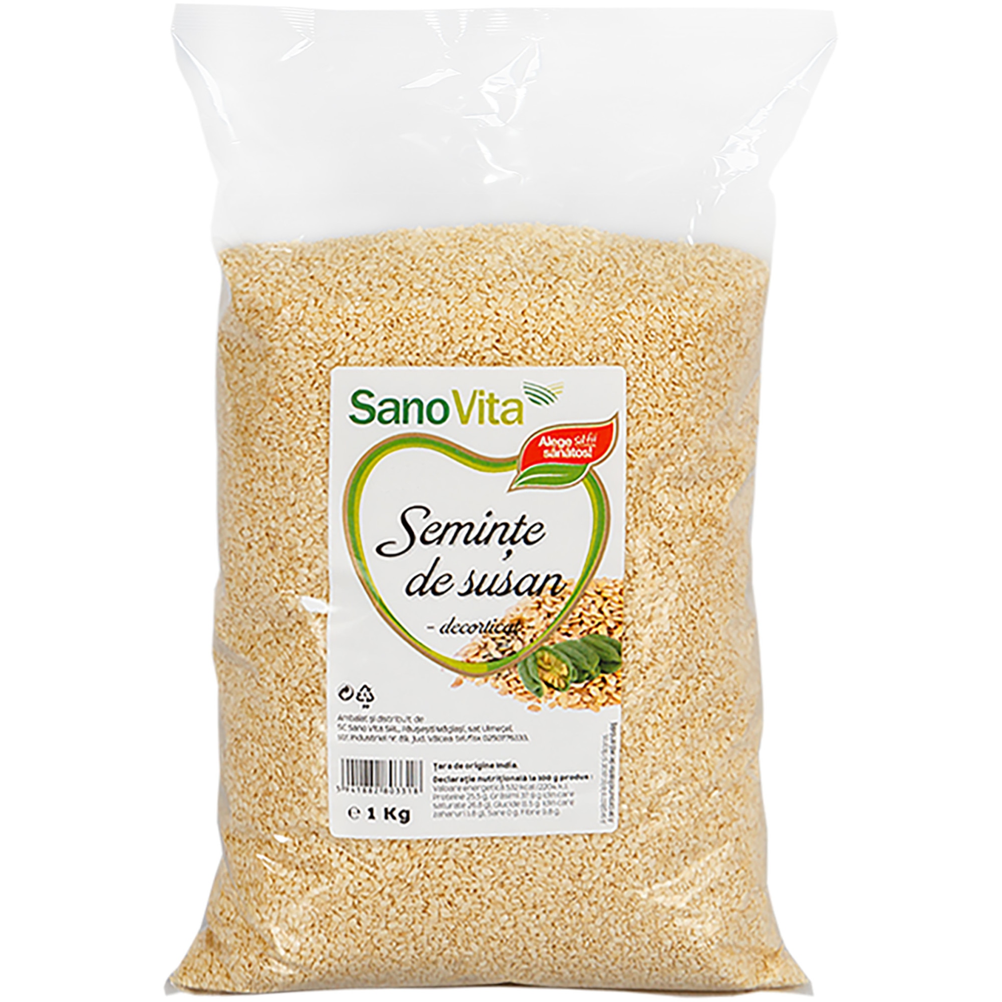 Seminte de Susan decorticat, 1kg - eMAG.ro