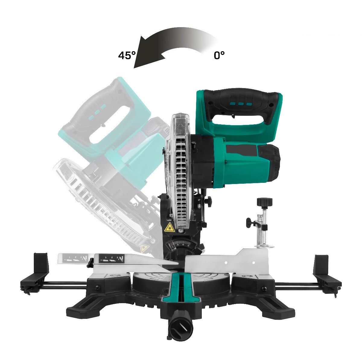 Fierastrau pentru taieri inclinate VONROC, MS505AC, 1500W, 216mm, cu ...