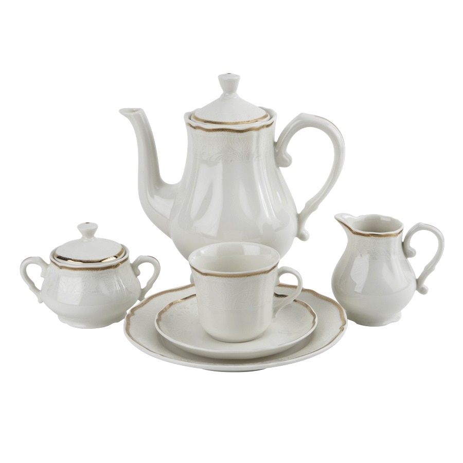 Set 27 piese servire cafea, Karolina, Gaja, 289275, 12 persoane ...