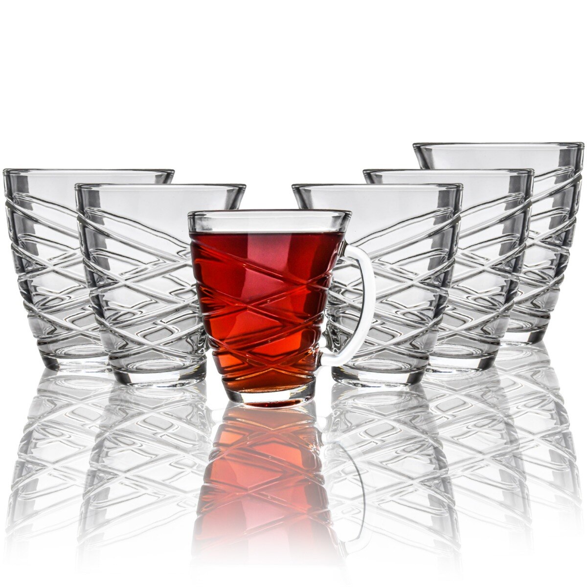 Cana de cafea, Elanor, Luminarc, Sticla, 250 ml, Transparent - eMAG.ro