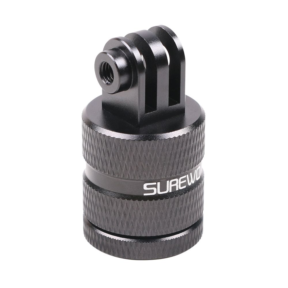 Adaptor rotativ Surewo 360 grade, montare GoPro Hero 11,10,9,8,7 la ...