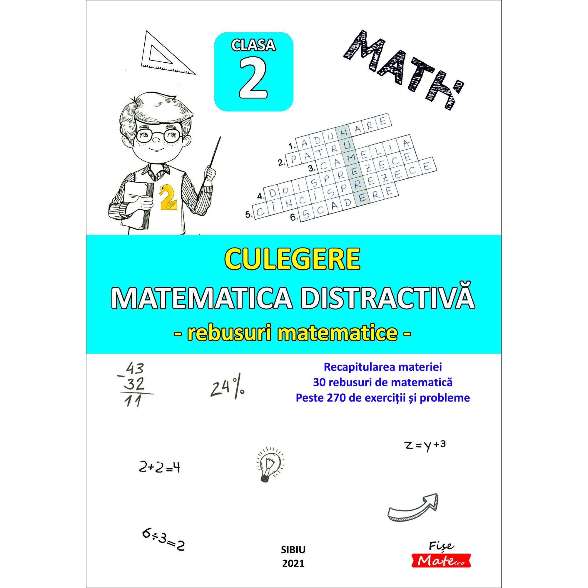 Culegere | A5 | Matematica prin rebus | A5 | Clasa 2 - eMAG.ro