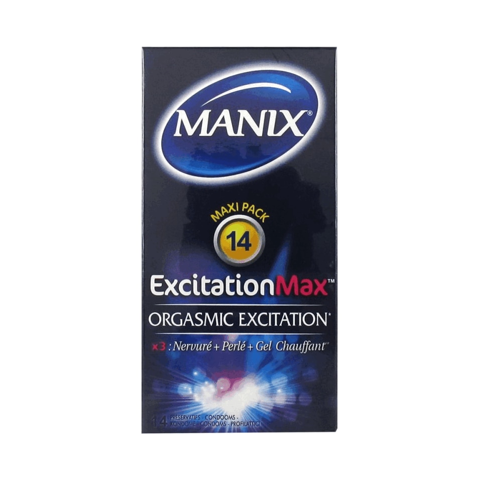 Prezervative MANIX EXCITATIONMAX 14buc - eMAG.ro