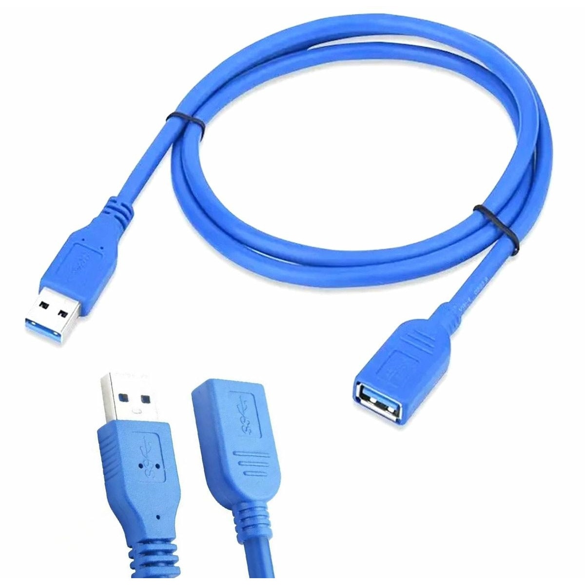 Cablu prelungitor USB 3.0 universal, Zola®, conector de tip A, lungime ...