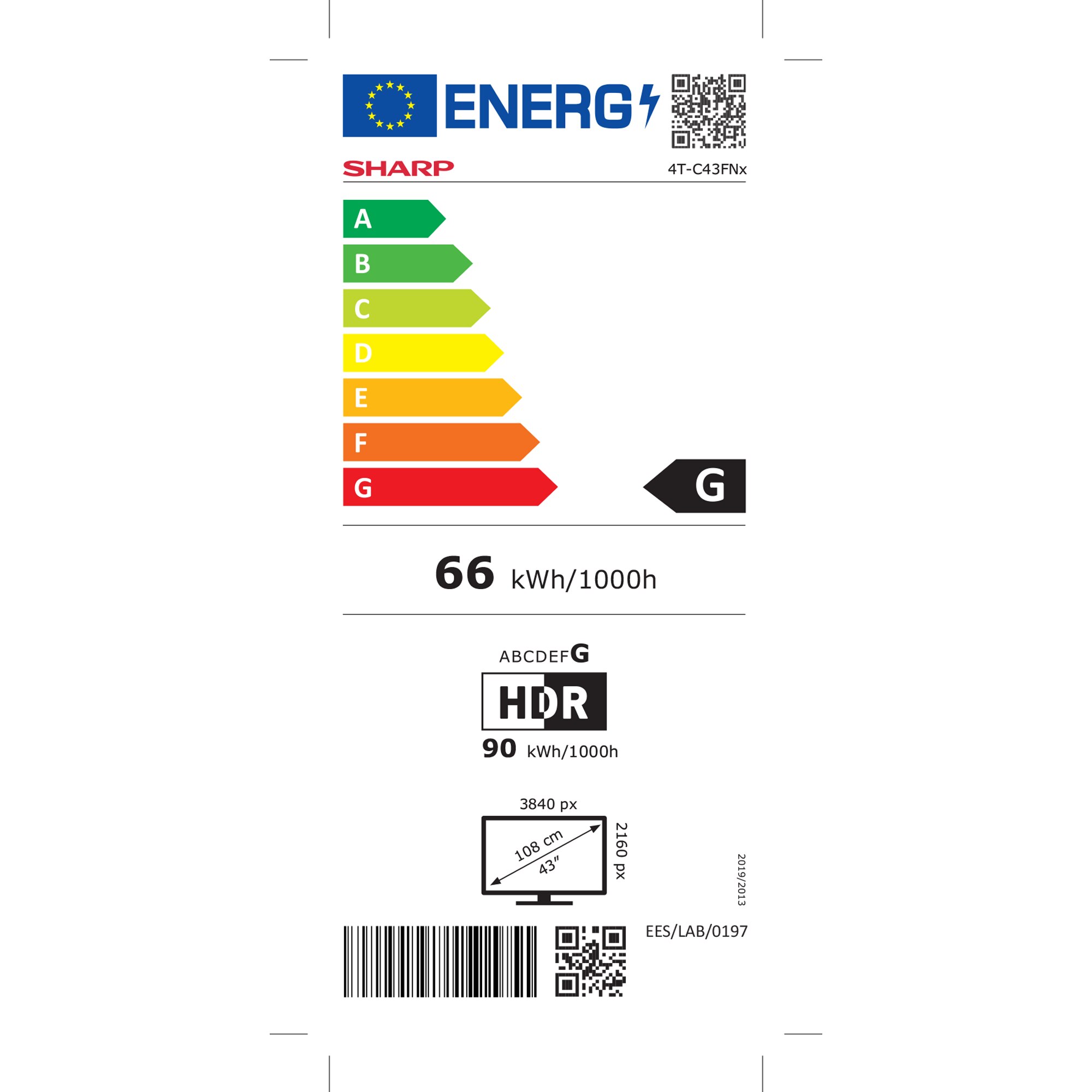 Televizor LED, Sharp, UHD Android, 108 cm - eMAG.ro