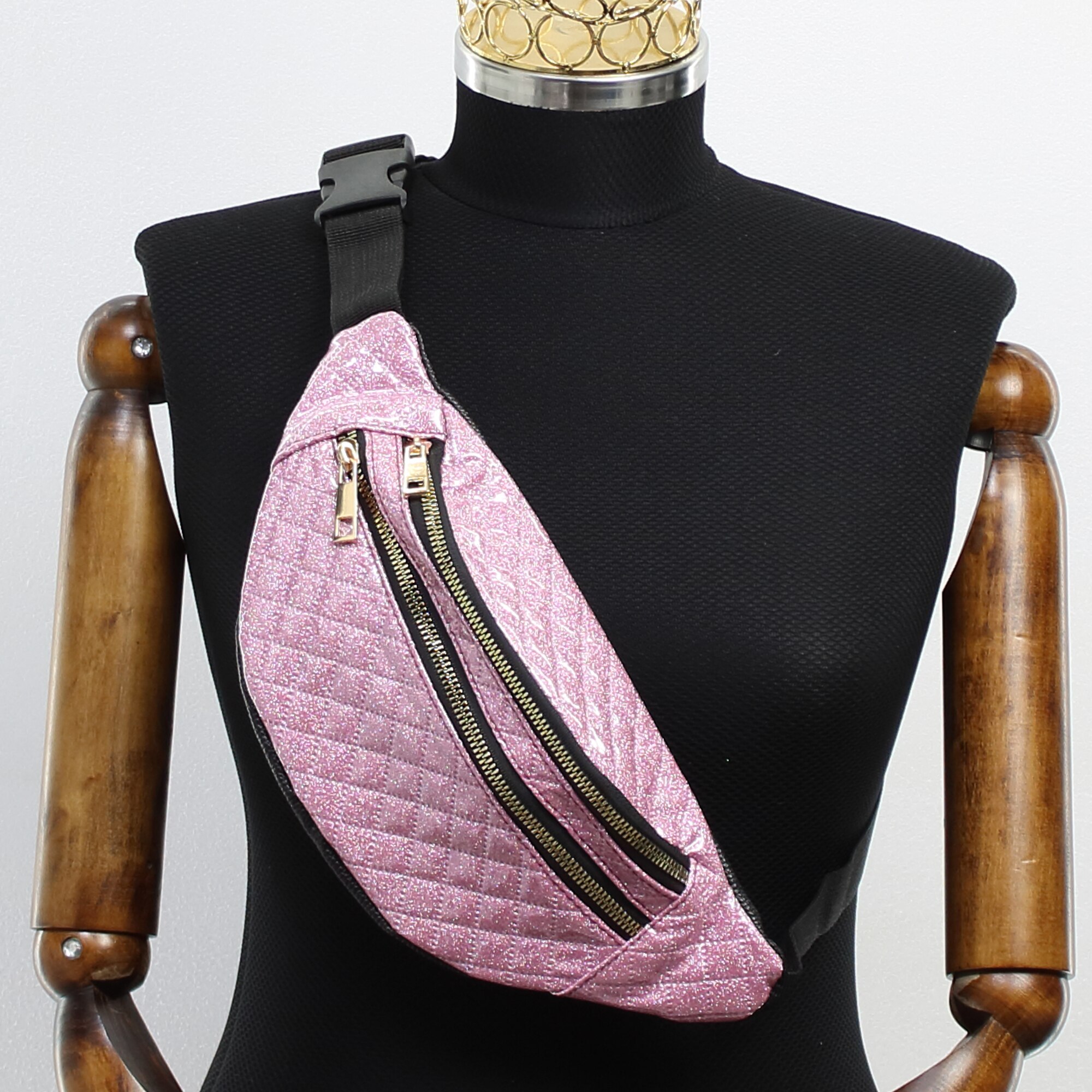 Borseta dama, din material sintetic, ButicCochet, 30x13 cm, 2 ...