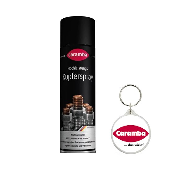Set spray vaselina pe baza de cupru si breloc Caramba, 500ml - eMAG.ro
