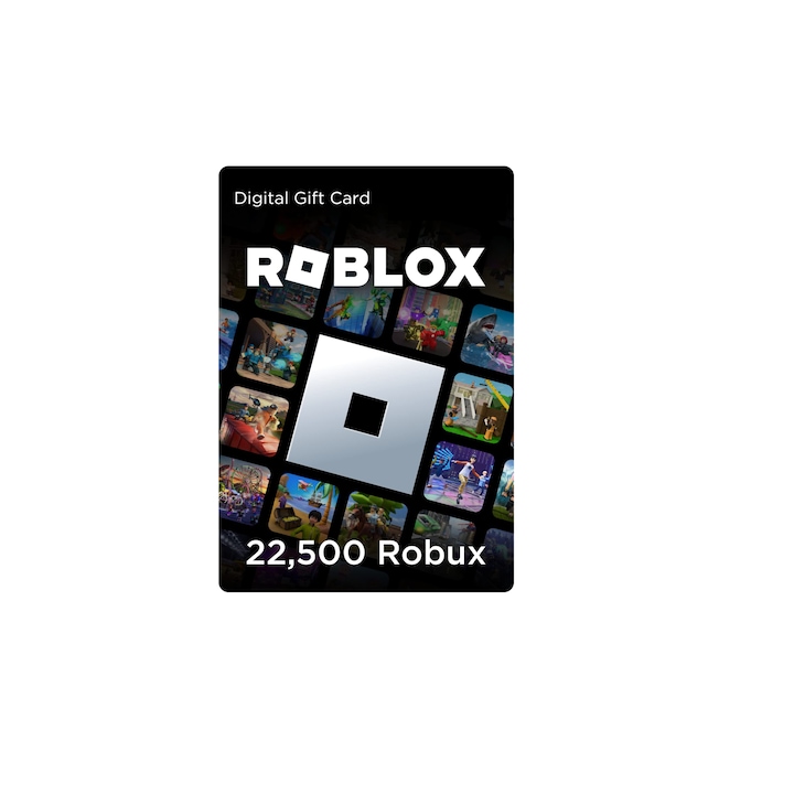 Joc Roblox Card 22.500 Robux Key Global PC ( Cod Activare Instant ...