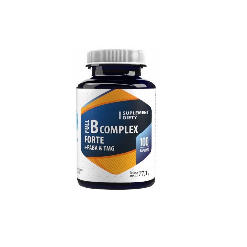 Supliment alimentar, Hepatica, Vitamina B Complex Forte, 100 capsule ...