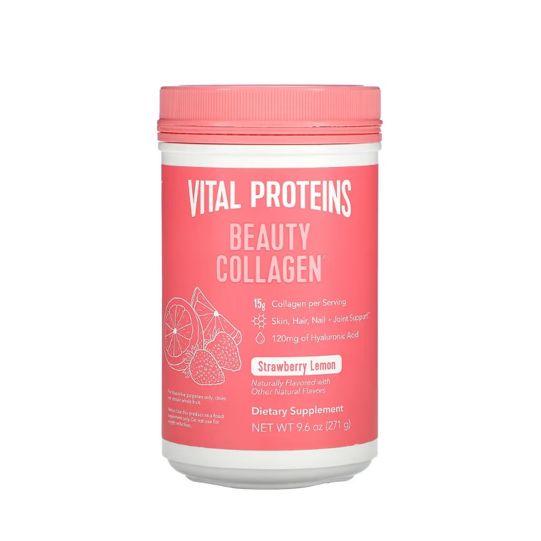 Beauty Collagen Strawberry Lemon 271g - Vital Proteins - eMAG.ro